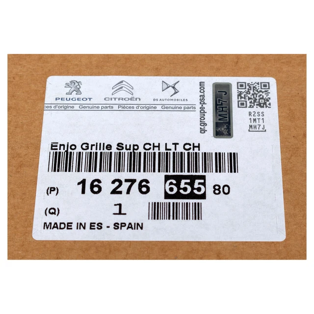 ORIGINAL PEUGEOT ZIERLEISTE Schutzleiste Stoßstange 308 II vorne oben ...