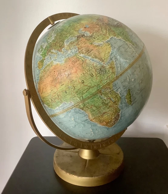 ANCIENNE MAPPEMONDE GLOBE terrestre Scan Globe A/S Danemark EUR 130,00 ...