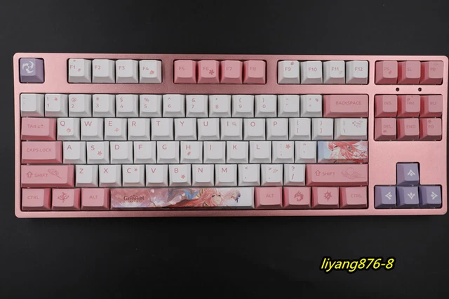 CAPSULES CLÉS GENSHIN Impact Yae Miko PBT Sublimation 135 pour clavier ...