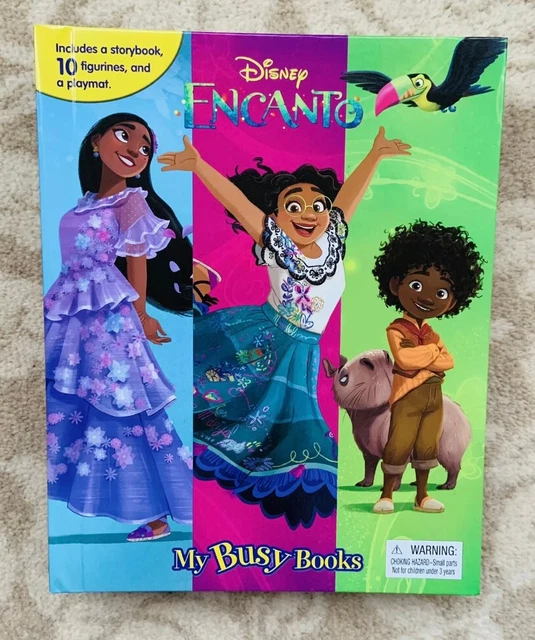 DISNEY ENCANTO MY Busy Book - 10 Figurines + A Playmat, New & Sealed £9 ...