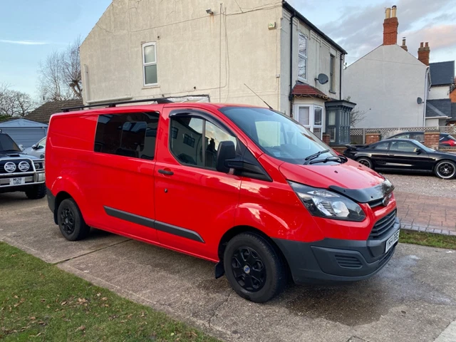 2014 FORD TRANSIT Custom Crew Cab LWB £8,495.00 - PicClick UK