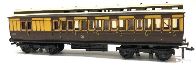 4MM/OO GAUGE MODIFIED TRIANG CLERESTORY NON-CORRIDOR BRAKE COACH SEE ...