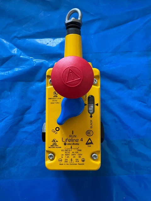 ALLEN BRADLEY : Lifeline 4 : 440E-L13137 : Grab/Pull Wire Switch £99.00 ...