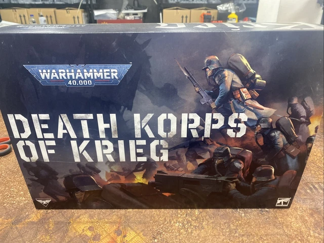 DEATH KORPS OF Krieg Army Boxed Box Set Astra Militarum 40K £130.71 ...
