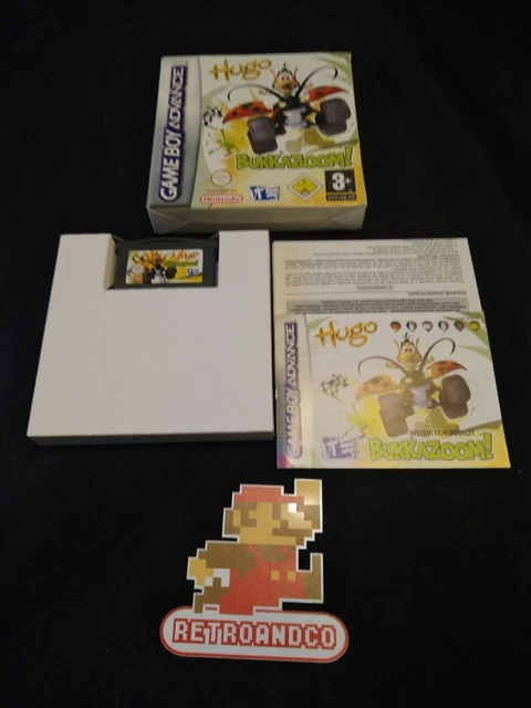 JEU VIDÉO GAME Boy Advance GBA Hugo Bukkazoom EUR 30,00 - PicClick FR