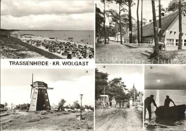TRASSENHEIDE USEDOM STRAND Ferienlager Muehle Zeltlager Fischer am ...