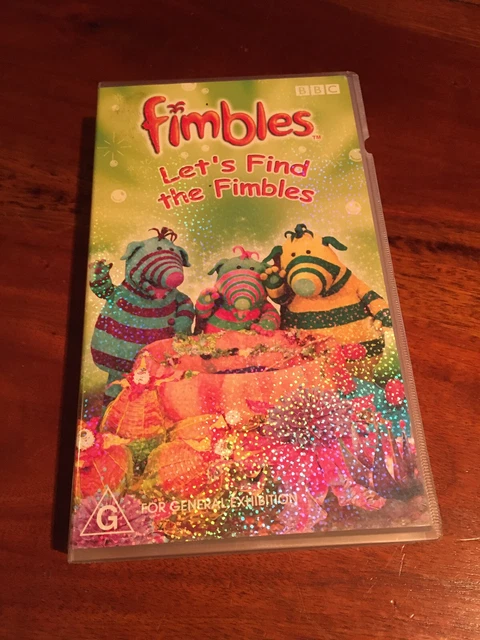 FIMBLES LET'S FIND The Fimbles - Bbc Vhs Video Tape £9.41 - PicClick UK