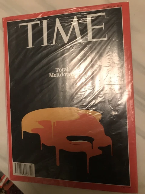 TIME MAGAZINE 2016 Trump Total Meltdown Donald Edel Rodriguez No Lab ...