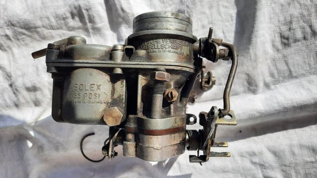 SOLEX 35 PDSI Vergaser, Hanomag, Opel, VW, Oldtimer, Garagenfund EUR 39,00 - PicClick DE