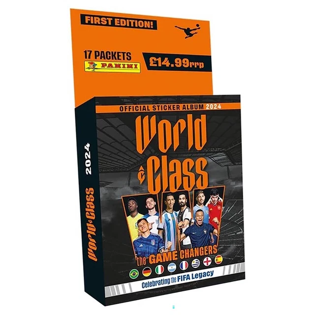 PANINI FIFA 2024 World Class Sticker Collection Mega Multiset Sticker ...