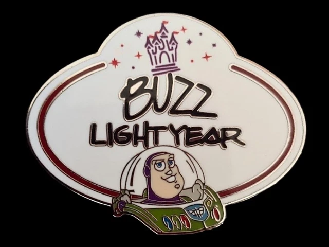 DISNEY HKDL - Name Tag Mystery Collection - Buzz Lightyear Pin #78006 £ ...