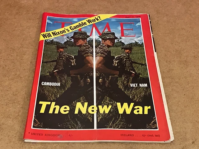 TIME MAGAZINE 11/5/1970 The New War Cambodia, Viet New Man, Richard ...