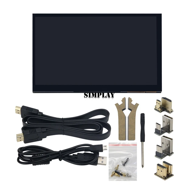 7 INCH 1024X600 Capacitive Touch Screen HDMI Display-H for Raspberry Pi ...