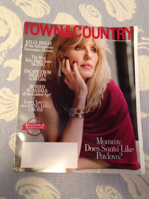 *TOWN & COUNTRY Magazine*December 2024/January 2025*Kelly Reilly ...