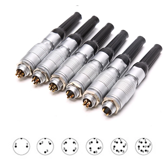DOCKING SENSOR CONNECTOR Circular Connector YC8 Mini Push Pull Self ...