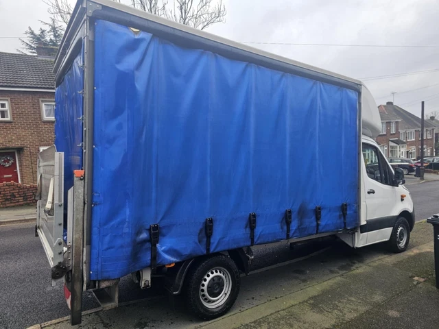 MERCEDES SPRINTER LUTON Curtainside Tail Lift 2019 no VAT £12,500.00 ...