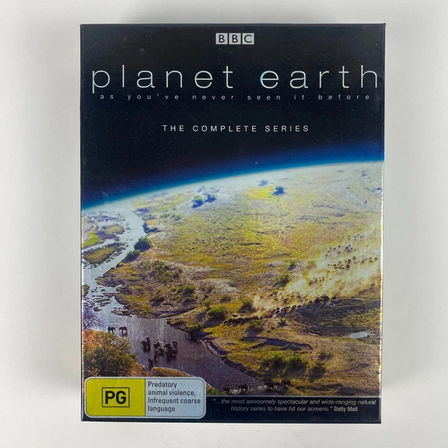PLANET EARTH PART 1 DVD BBC Reg 4 PAL David Attenborough Box Set Animal ...