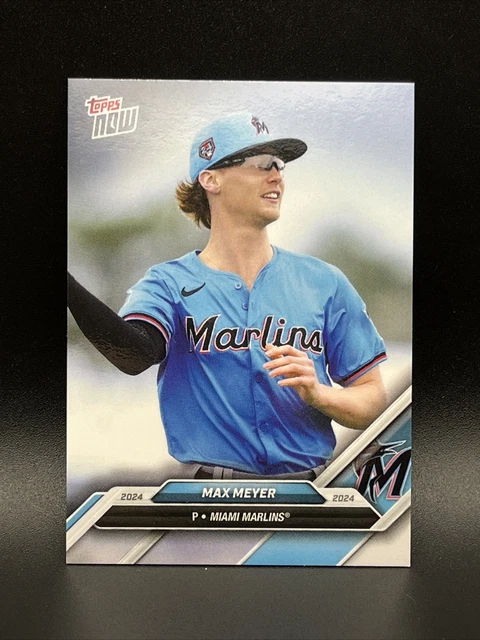 MAX MEYER 2024 Topps Now MLB Road To Opening Day #OD-170 Miami Marlins EUR 7,73 - PicClick FR