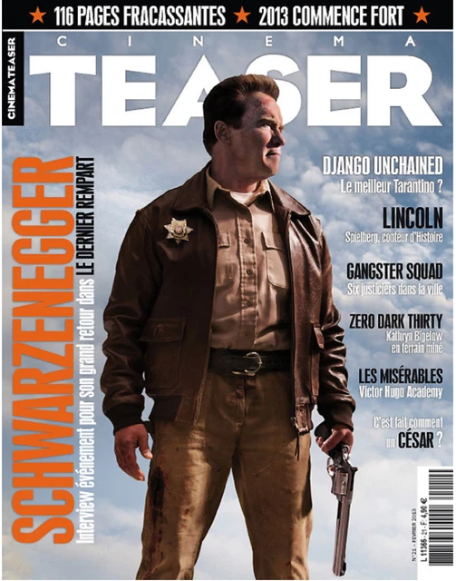 MAGAZINE CINÉMA TEASER n° 21 - ARNOLD SCHWARZENEGGER - Février 2013 ...