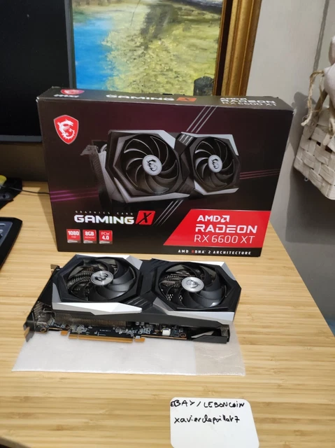 MSI AMD RADEON RX 6600 XT GAMING X 8GB GDDR6 Carte Graphique EUR 46,00 ...