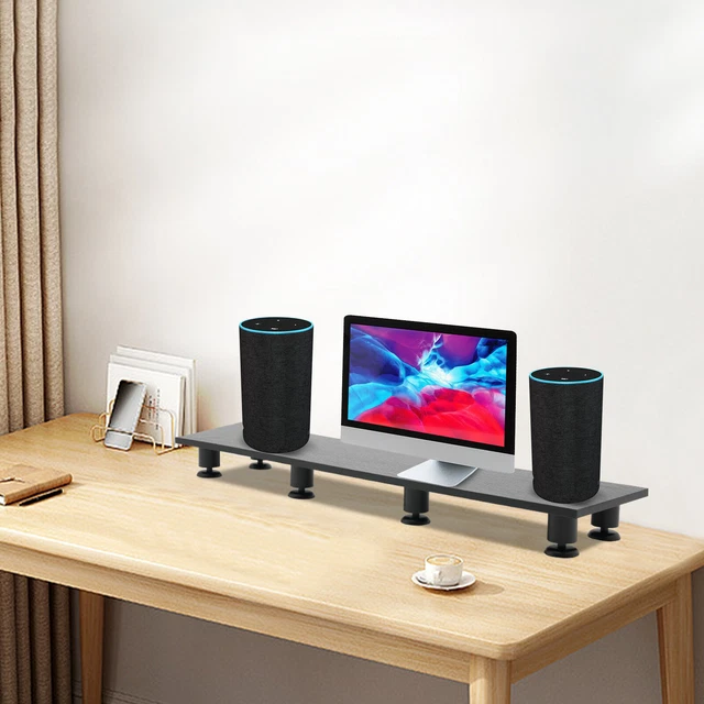 DUAL MONITOR STAND Riser Large Monitor Stand for Desk High Density ...