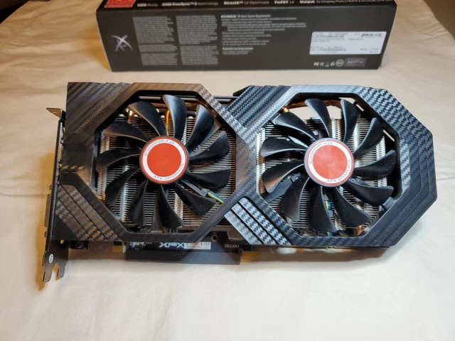 XFX AMD RADEON RX 580 GTS Black Edition OC+ 8GB GDDR5 Graphics Card $69 ...