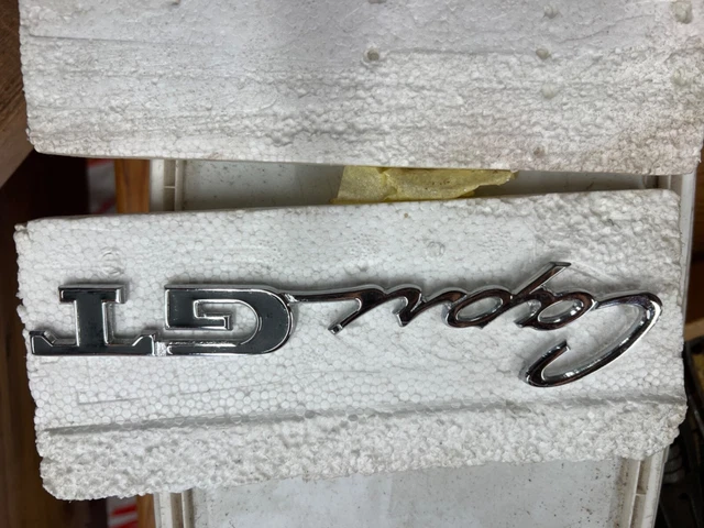 FORD CAPRI MK1 RS3100 BOOT BADGE GT £60.00 - PicClick UK