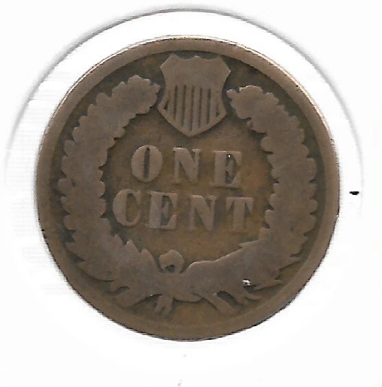 1880 NATIVE AMERICAN Indian Head Penny US Coin Collection Cent -- 144 ...
