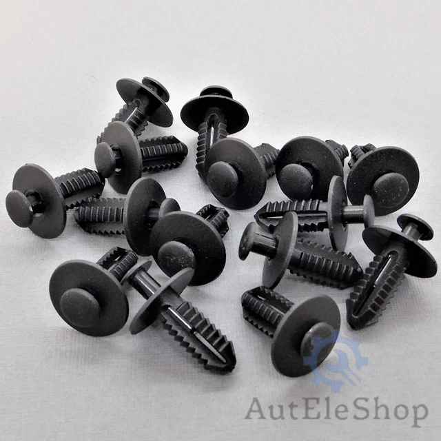 20X SPREIZNIETEN BEFESTIGUNGS Clips für Mercedes E-Klasse A1249900492 ...