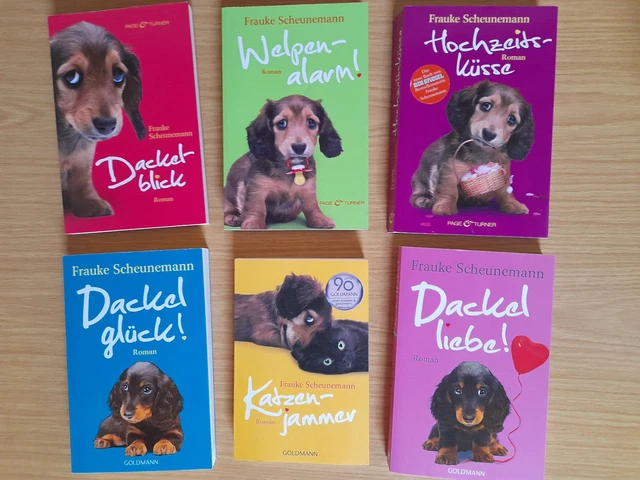 PAKET: FRAUKE SCHEUNEMANN Dackel Herkules Dackelblick Dackelglück Dackelliebe... EUR 22,00 ...