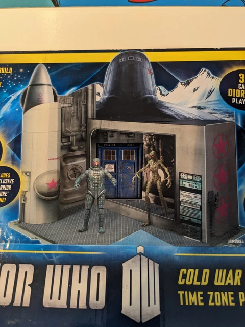 DOCTOR WHO COLD War Time Zone Playset Exclusive Ice Warrior Creature ...