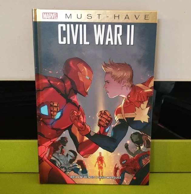 MARVEL MUST HAVE Civil War Ii Panini Comics Bendis Marquez Neuf Captain ... MARVEL MUST HAVE Civil War Ii Panini Comics Bendis Marquez Neuf Captain ...