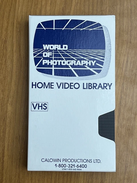 WORLD OF PHOTOGRAPHY -Home Video Library ,25 VHS Tapes 1980’s £46.39 ...