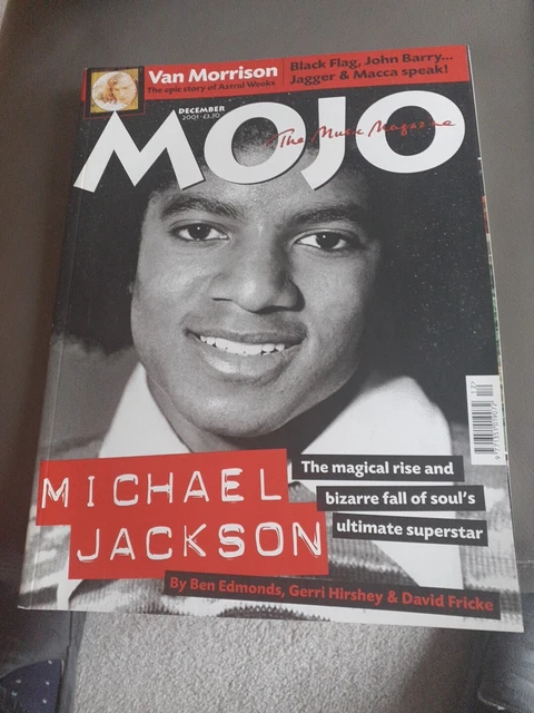 MOJO MAGAZINE DECEMBER 2001 MICHAEL JACKSON Van Morrison Macca £3.50 ...