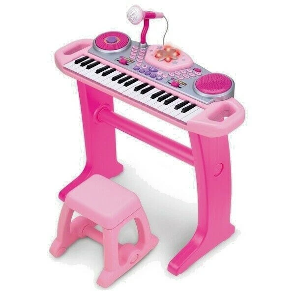 PINK KEYBOARD BY BIG STEPS from 3 years old musical instrument piano ...