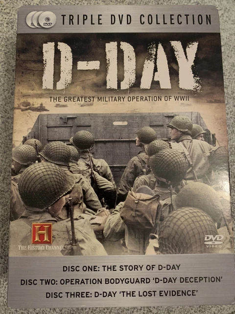WORLD WAR 2 D-Day Triple DVD Collection History Channel WWII ...
