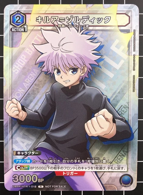 UNION ARENA HUNTER x Hunter Killua Zoldyck UAPR/HTR-1-018 R Promo Bandai "NM" £17.38 - PicClick UK