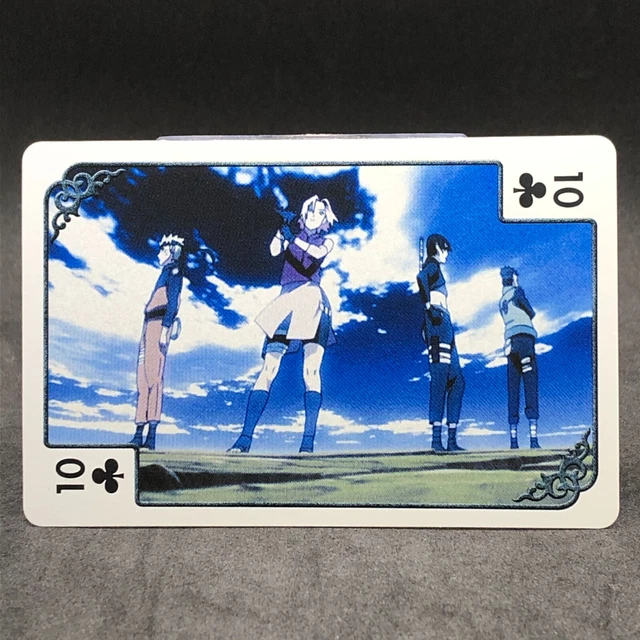 NARUTO SAKURA KAKASHI Sai Shippuden Ninja Saut Anime Jouer Carte Club ...