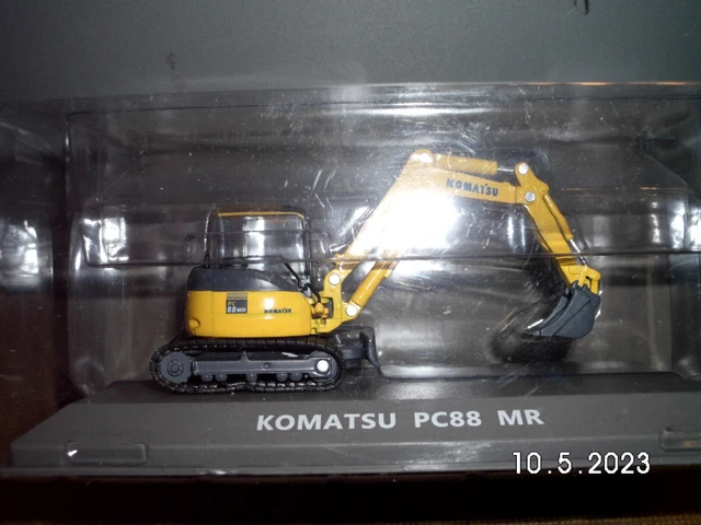 KOMATSU PC88 MR RAUPEN-HYDRAULIKBAGGER METALL/PLASTIK MODELL 1:72 ca.HO ...