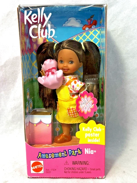 BARBIE KELLY CLUB Amusement Park Nia African American Doll 2000 Mattel ...