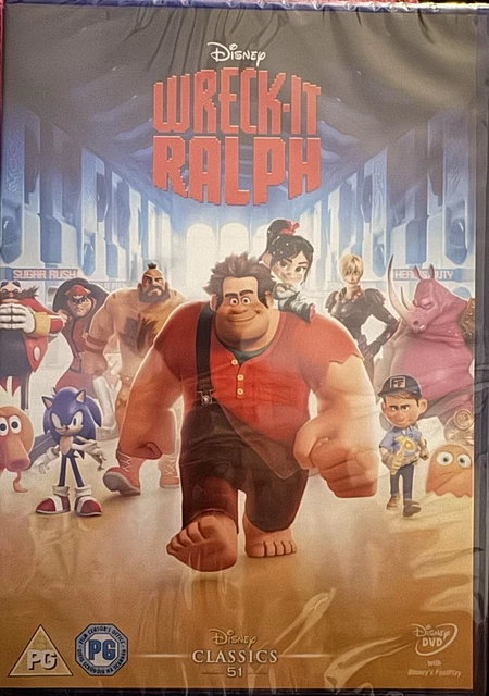 WRECK IT RALPH DVD SEALED Disney Classics No 51 £3.52 - PicClick UK
