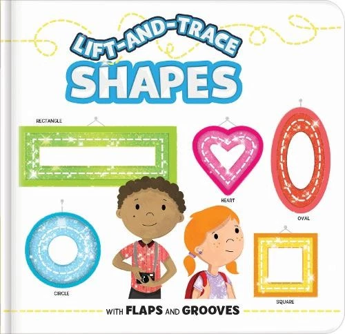KARINA DUPUIS LIFT-AND-TRACE: Shapes (Libro de cartón) Lift-and-Trace ...