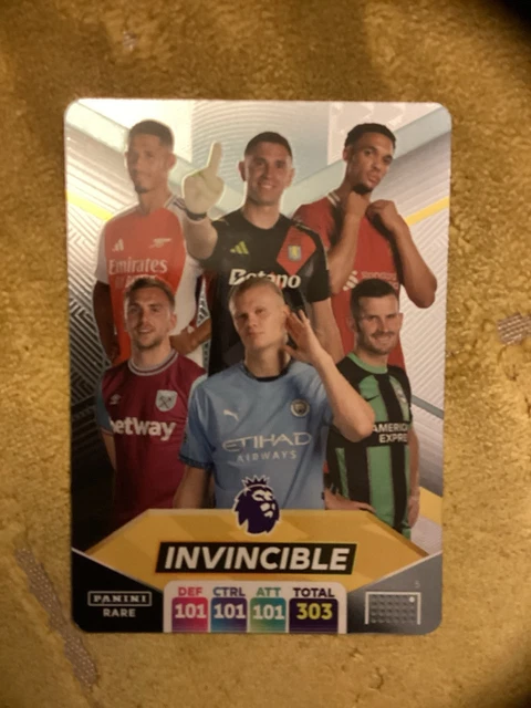 PANINI ADRENALYN XL Premier League 2025 Invincible card £5.91 - PicClick UK