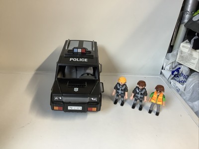PLAYMOBIL CITY ACTION Police SWAT TEAM VAN/RIOT VAN 5974 Avec 3 Figures ...