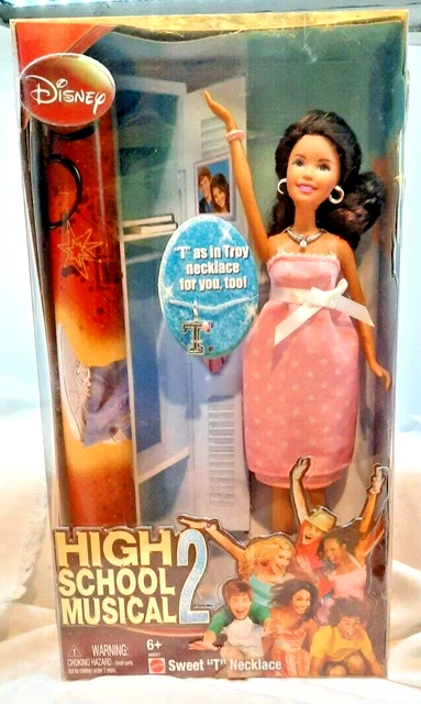 HIGH SCHOOL MUSICAL 2 Gabriella Fashion Doll -Sweet T Necklace - Troy ...