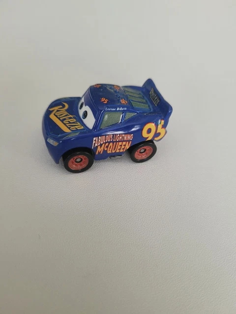 DISNEY PIXAR CARS Mini racers Fabulous Lightning Mcqueen. Diecast ...