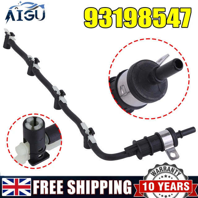 FUEL RETURN OVERFLOW Injector Leak Off Pipe For Vauxhall Vivaro 20DTI ...