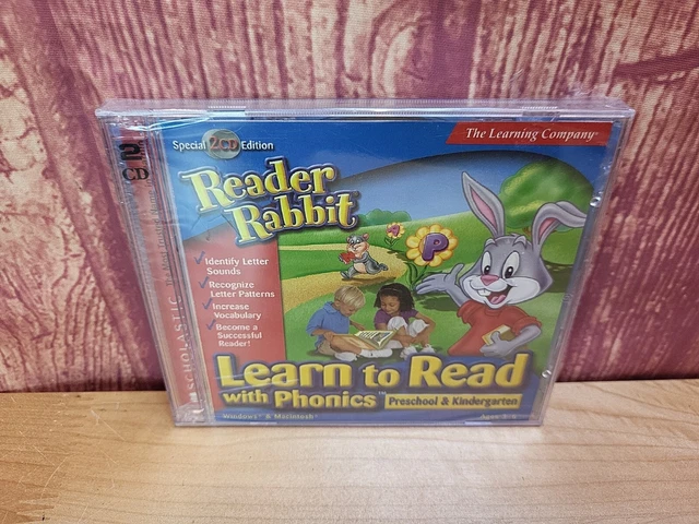 READER RABBIT LEARN to Read with Phonics (Preschool Kindergarten) NEW ...