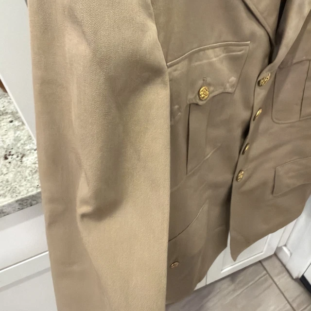 WWII US ARMY Summer Tropical Coat Jacket Excellent Condition. No ...