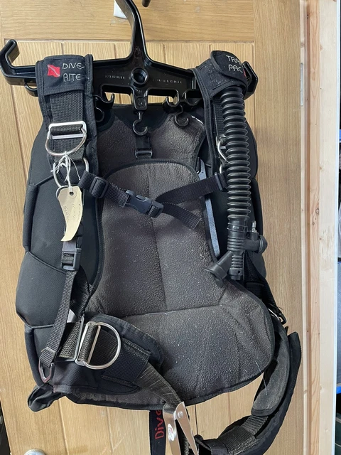 DIVE RITE TRANSPAC II harness, scuba rec wing BCD and backplate EUR 236 ...